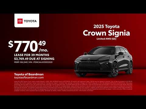 Toyota Crown Signia 03/25/2025 5177443