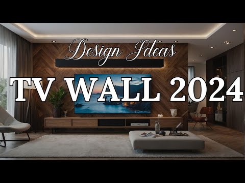 Modern TV Wall Design Ideas 2024: Elevate Your Entertainment Space