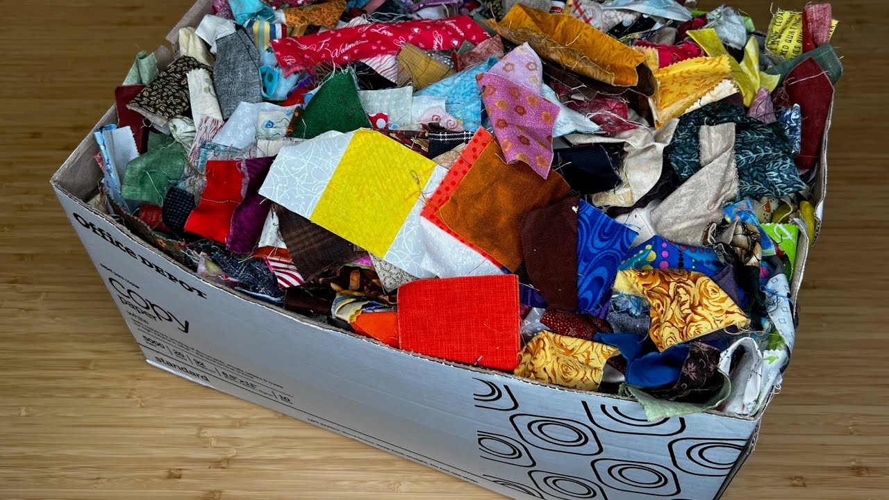 Did I just make an UGLY QUILT with my leftover 2 1/2