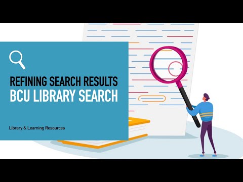 Refining BCU Library Search results