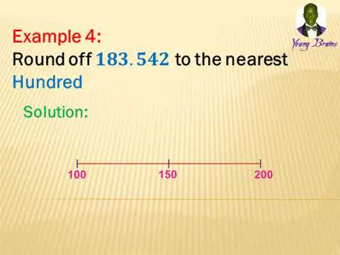 APPROXIMATION OF NUMBERS - NEAREST WHOLE NUMBER