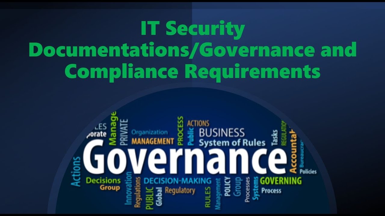 IT Security Documentations/Governance and IT Security Policy Templates
