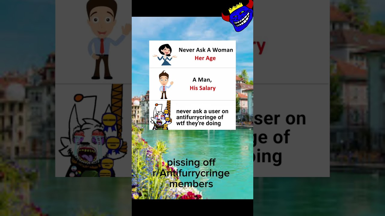 random shitpost against r/Antifurrycringe #antifurry #r/antifurrycringe #antiZTF #reddit #memes