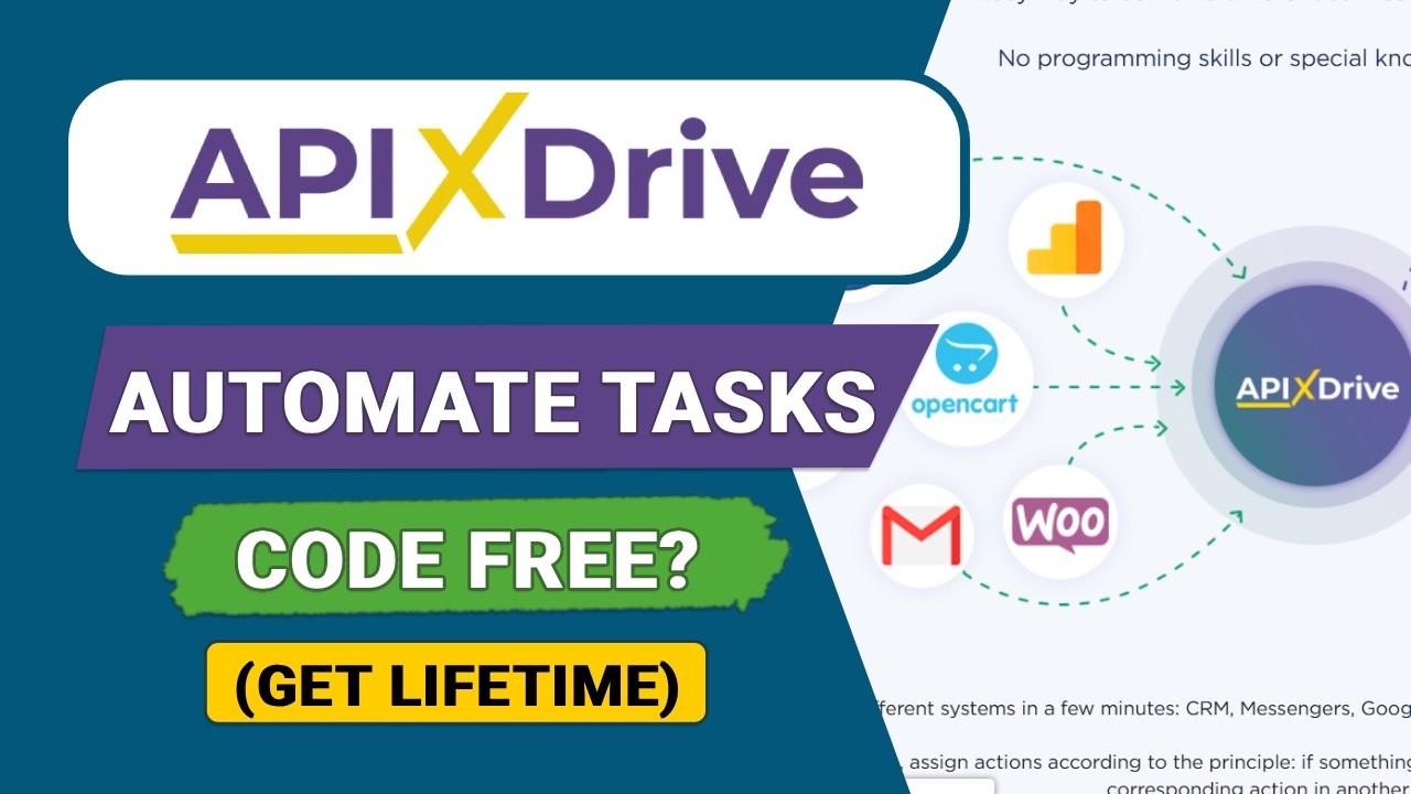 Automate 400+ Workflows Without Coding – ApiX-Drive Lifetime Deal 2026