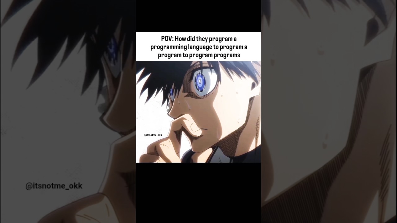 When You Try to Understand How Programming Actually Started