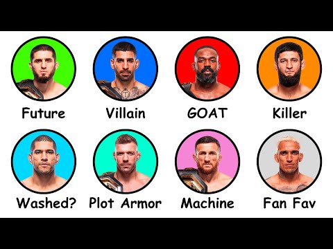 Every UFC Fighter Explained