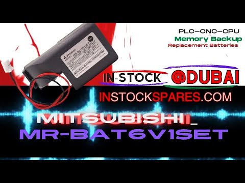 #MRBAT6V1SET #MR-BAT6V1 #MR-BAT6V MR-BAT6V1SET #Lithium #Battery #Mitsubishi #2CR17335A MR-J4 PLC