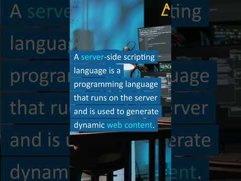 What is a server-side scripting language? #serverside, #php, #python