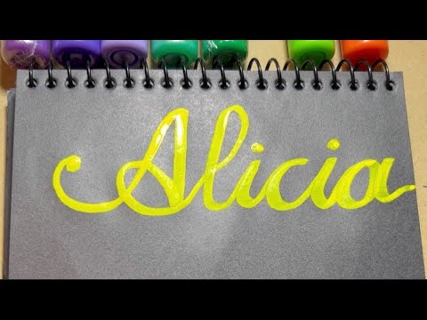 Satisfactory calligraphy of names that start with the letter A | What is your name?