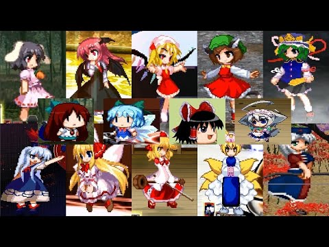 M.U.G.E.N. Touhou All-Stars | All Characters | V7.0