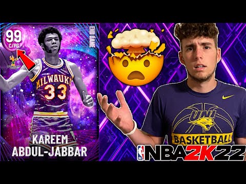 END GAME KAREEM ABDUL JABBAR… BUT HE CAN PLAY POINT GUARD IN NBA 2K22 MyTEAM!