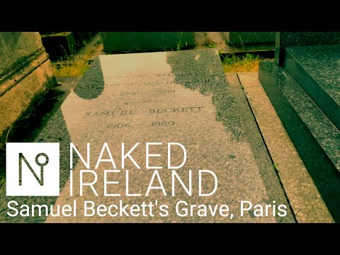 Samuel Beckett's Grave, resting place of Nobel Prize winning author and French Resistance fighter.