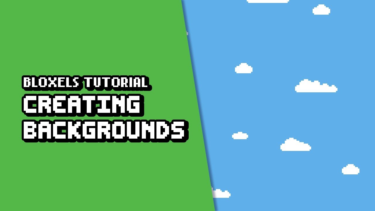 Bloxels 2.0 Tutorial | Creating Backgrounds