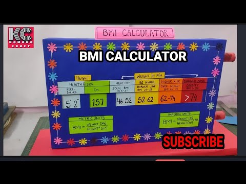 how to make bmi calculator/bmi calculator for exhibition