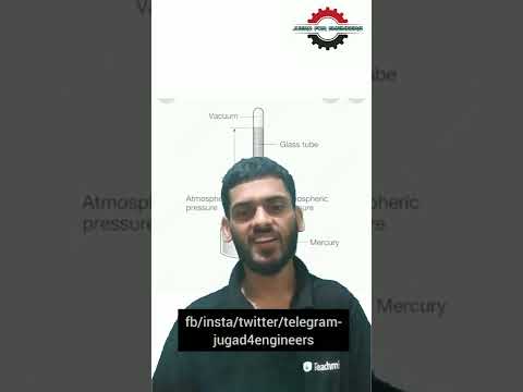 Barometer | Barometer how it works.. #shorts #science #physics #jugad #viral #reels