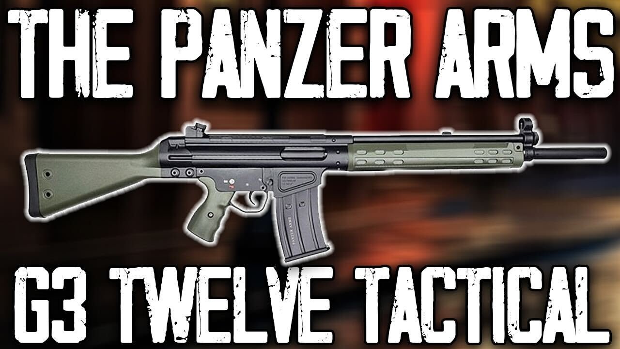 Panzer Arms G3 Twelve Tactical, Semi Automatic Shotgun, 12 Gauge, 18.5 ...