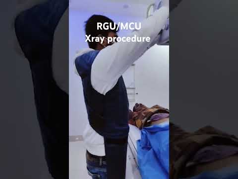 Rgu and mcu @Retrograde urethrography and micturating cysto urethrography #xray procedure
