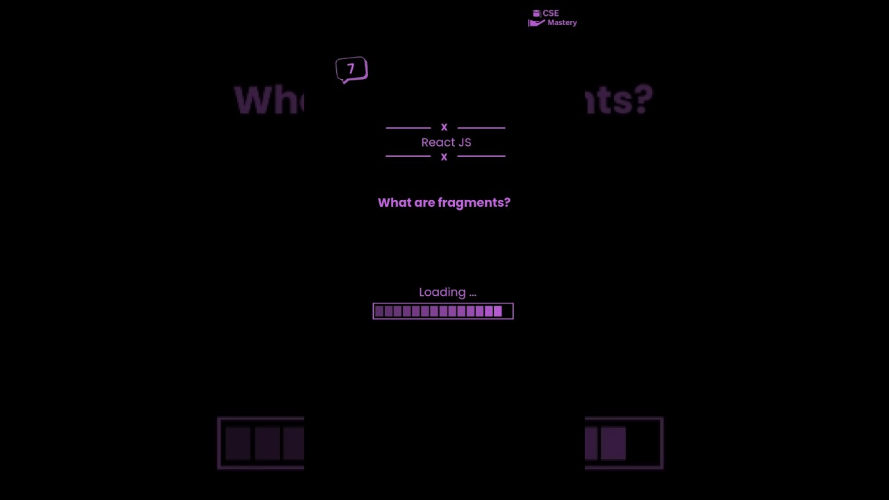 what are fragments in react | #shorts #ytshorts