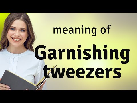 Unveiling the Tools of Culinary Precision: Garnishing Tweezers