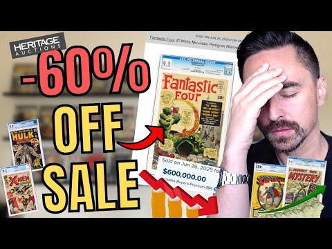 Comic Grails Go On CLEARANCE! Heritage Platinum Auction Sales Highlights!