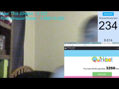 Doing my part and Saying PewdiePie (10,000-25,000 times) Check description! Part 2/5