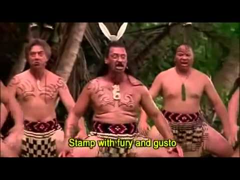 Original maori haka dance