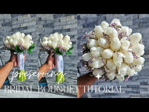 preserving bridal bouquet tutorial,bridal bouquet tulip ideas,how to makeπwedding flowers bouquet