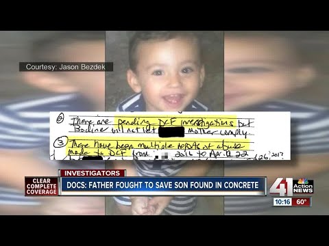 Dad of boy found dead in concrete reported abuse