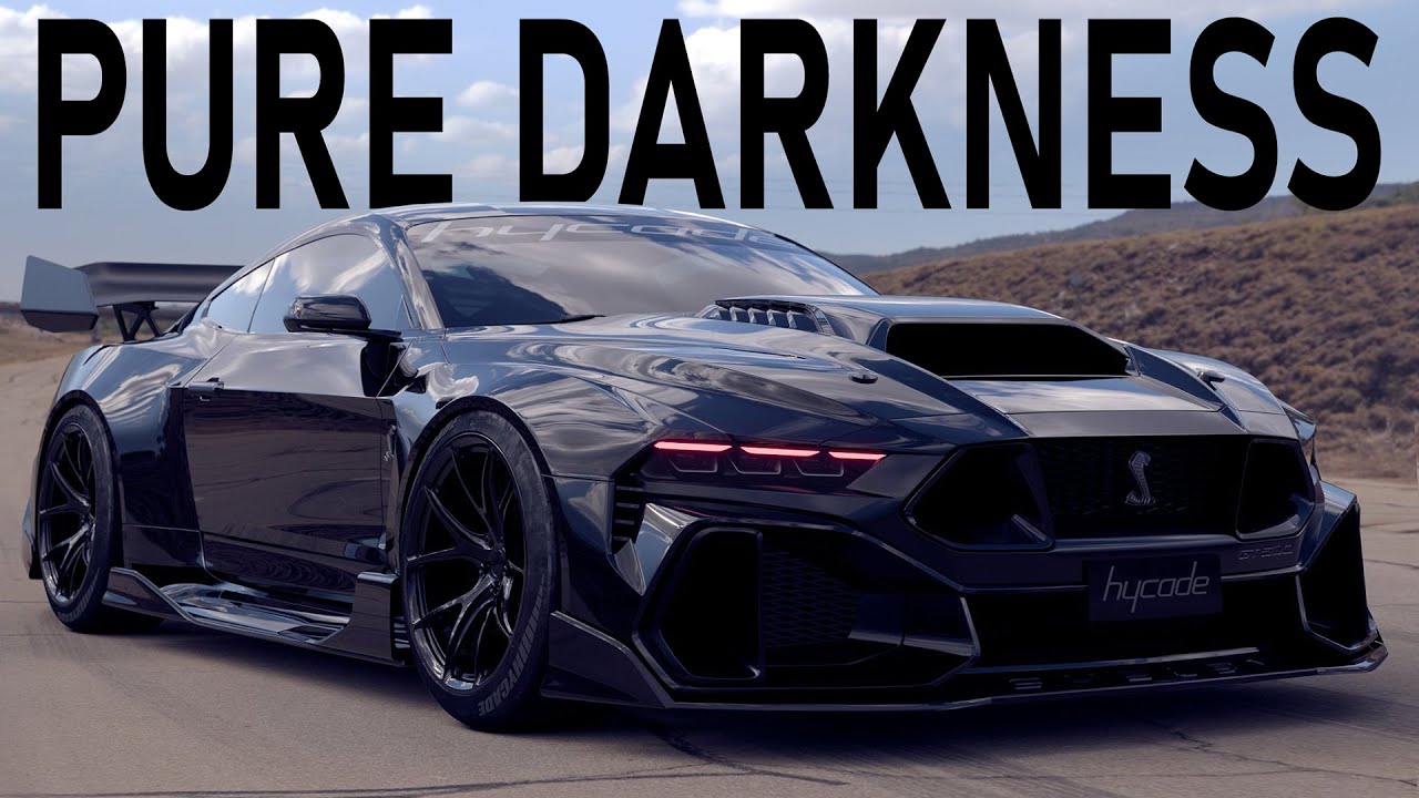 2024 Ford Mustang GT500 Looks Digitally Slammed, Widebody When Murdered ...