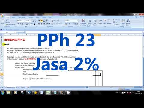 PPh 23 Jasa 2%