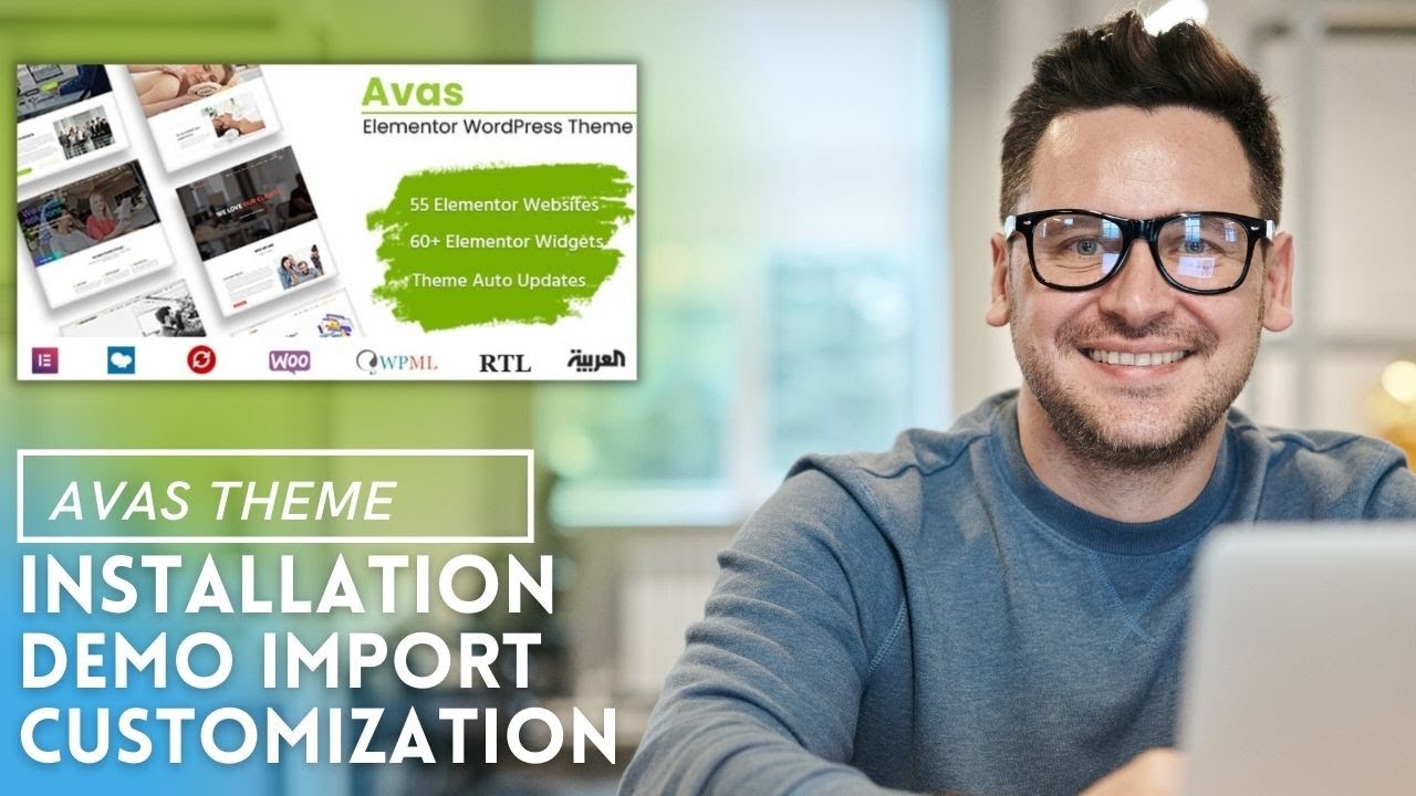 How To Install and Demo Import Avas WordPress Theme | Full Customization❗