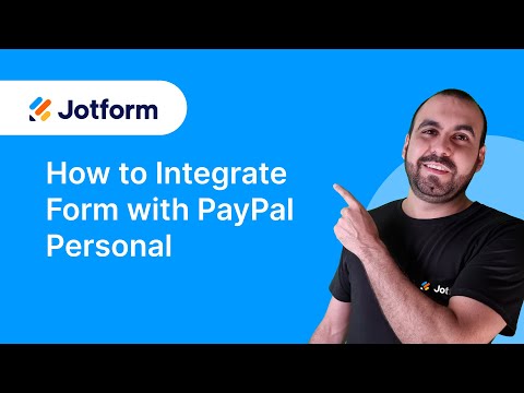 How to Integrate Form with PayPal Personal
