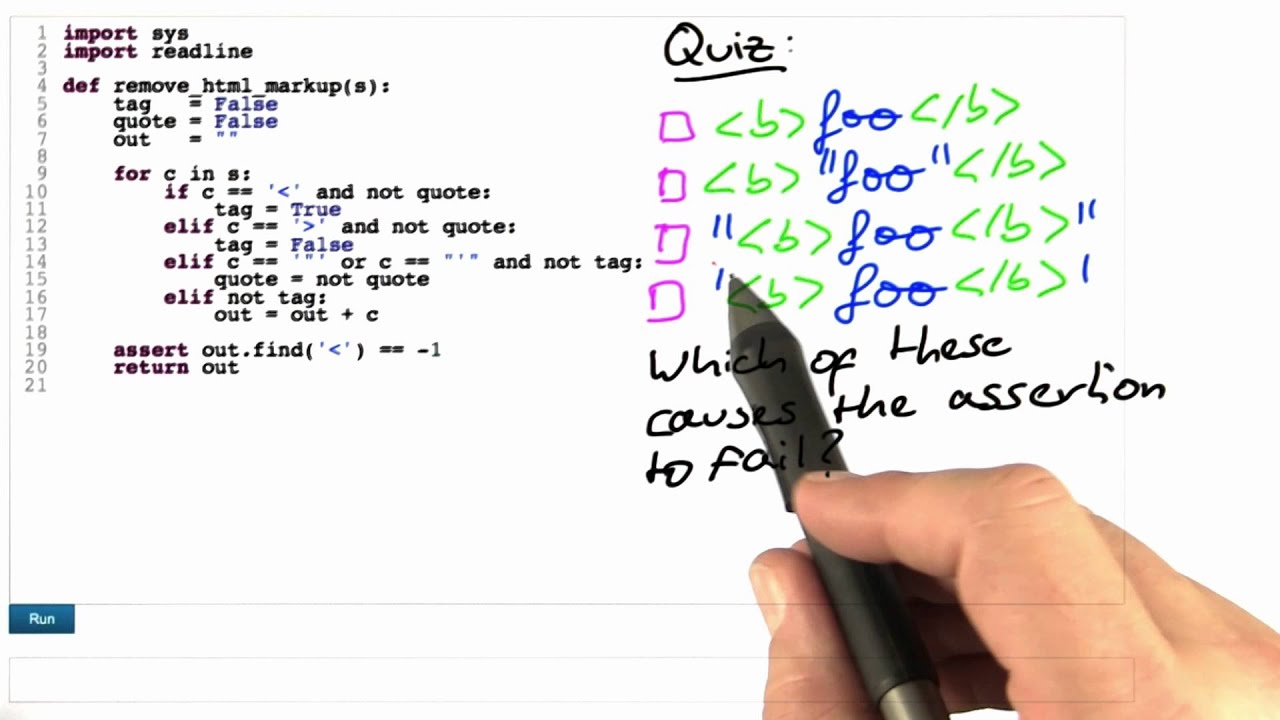 Assert Tag Solution - Software Debugging