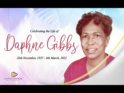 Celebrating the Life of... Daphne Gibbs