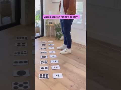 Free & fun SUBITISING GAME for numbers 1-10 and 1-20! #kindergartenteacher #maths #math #mathgames