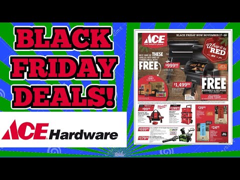 Black Friday Deals At Ace Hardware! DeWALT, Milwaukee, Craftsman, GearWrench & More