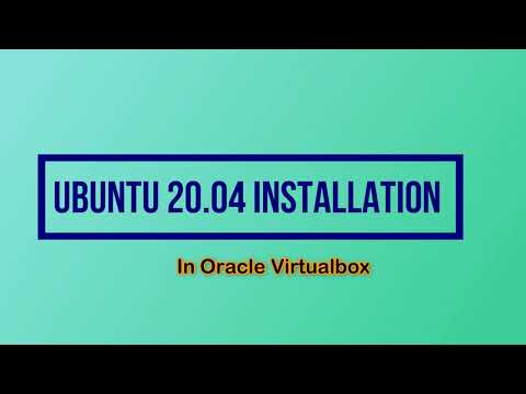 Ubuntu 20 04 Installation In Oracle VirtualBox