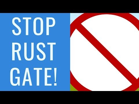 Coastal "Super Gate" Defies Rust, Beautifies Home
