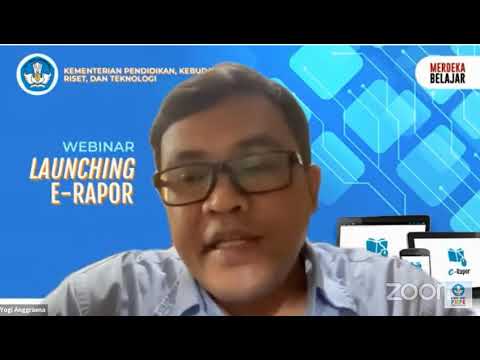 Launching Erapor Kurikulum Merdeka Via Zoom Meeting