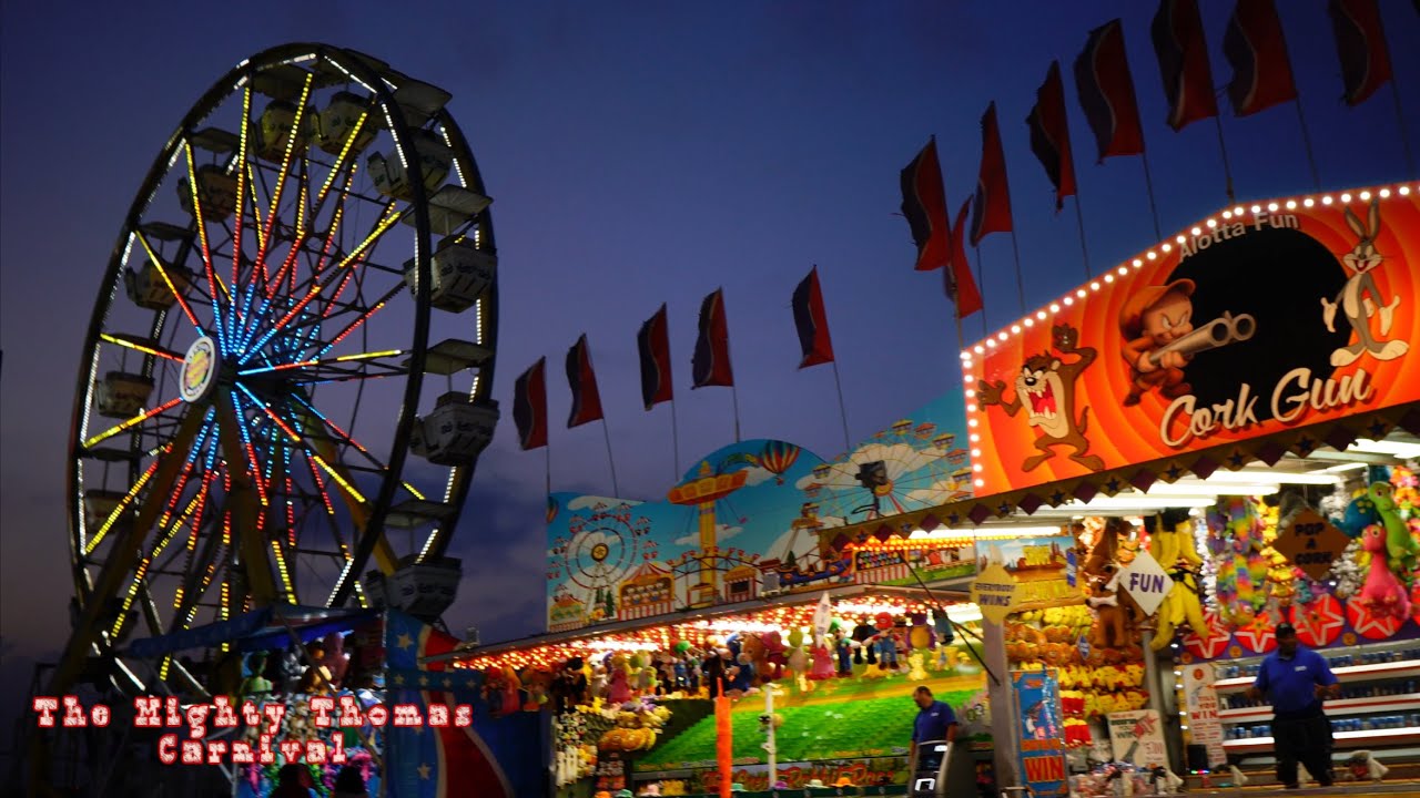 The Mighty Thomas Carnival | 4K FULL VERSION | Pinballz Kingdom in Buda, Tx | 4.3.2025