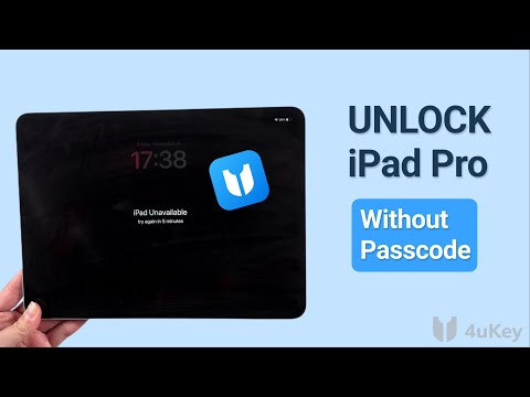 Top 2 Ways to Unlock iPad Pro without Passcode if Forgot | 4uKey