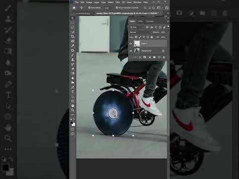 Creative with Bicycle Photo Editing | Editing in Photoshop #shorts #editing #photo #photoshop