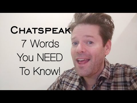 Chatspeak Slang: 7 Words You NEED To Know!
