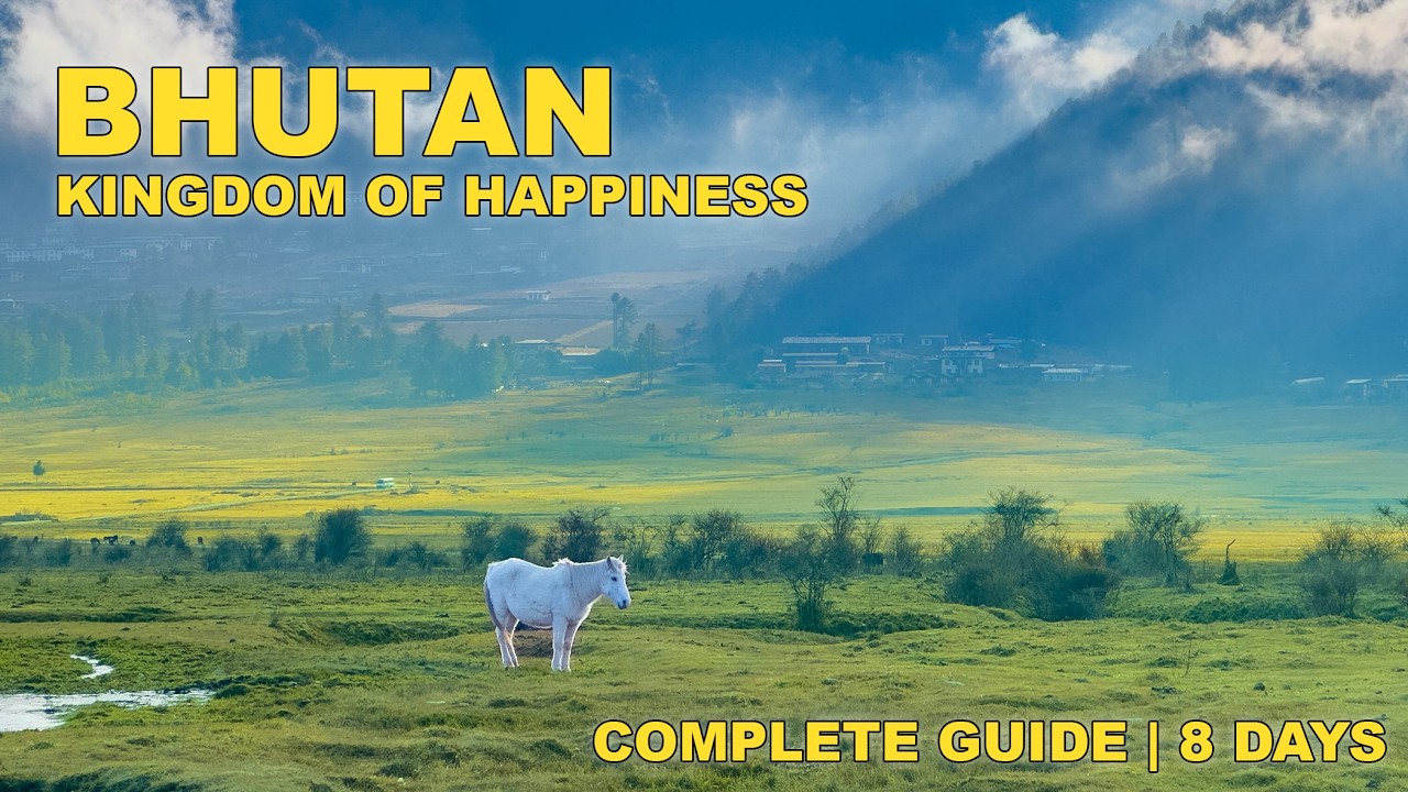 World’s Most Peaceful Country | Bhutan 🇧🇹 | 8 Days Travel Guide