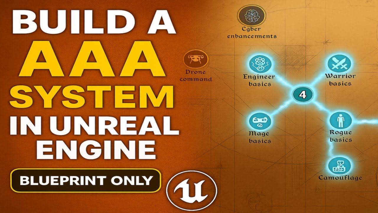 Build a AAA Skill Tree in Unreal Engine — Material-based UI