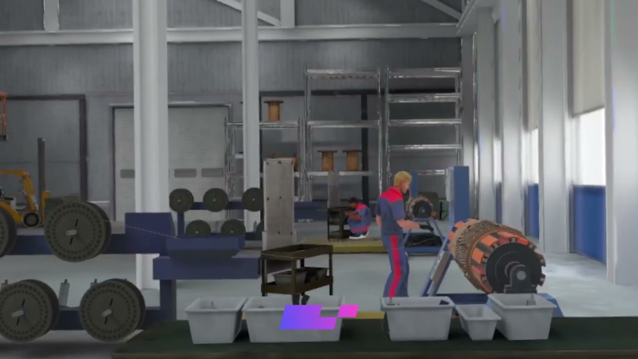 XR Development Process: 3D Scene for XR Training Simulator
