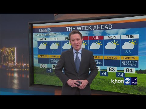 Justin Cruz's Hawaii Weather Report 06-17-2025