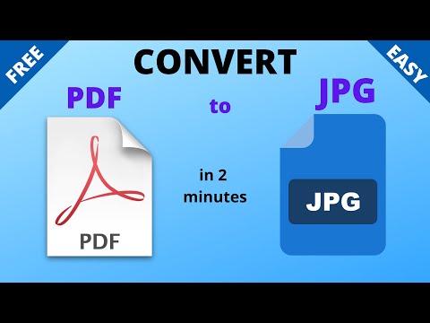 How to Convert PDF to JPG Free | How to Convert PDF to Image Free
