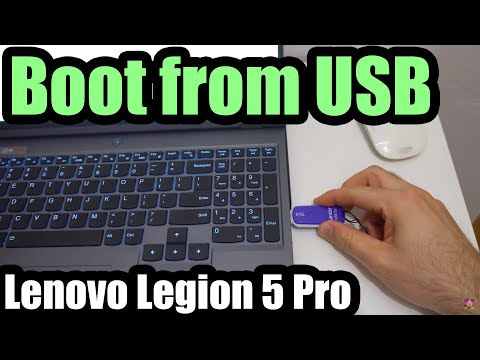 How to boot from USB? (Lenovo Legion 5 Pro)