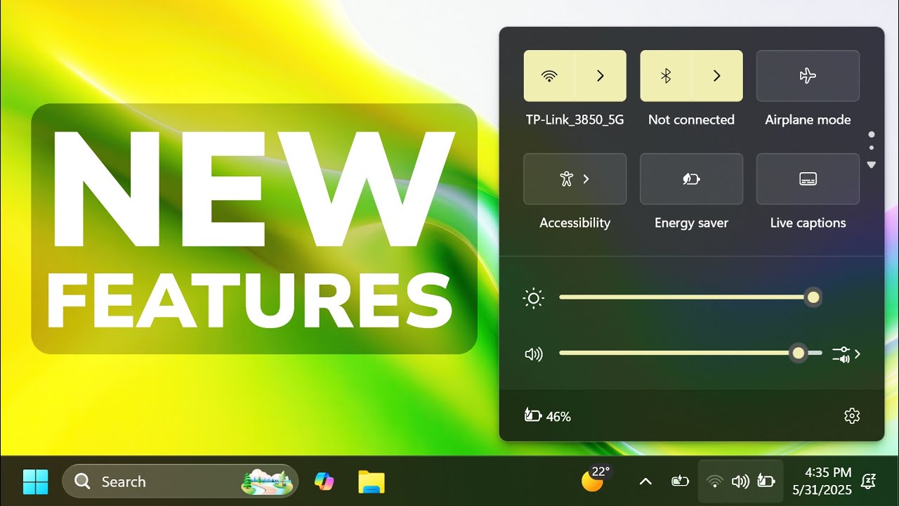 How to Enable All New Features from the Biggest Windows 11 24H2 May Update (KB5058499)